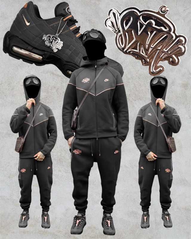 Syna nike tech fleece tracksuit | 又拍图片管家